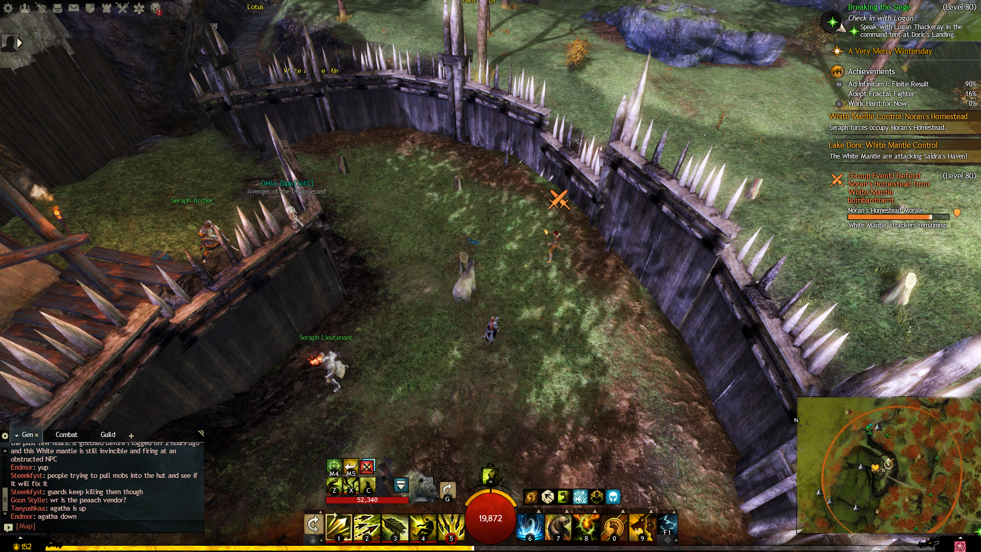 Lake Doric: Defend Noran's Homestead event is bugged and preventing ...