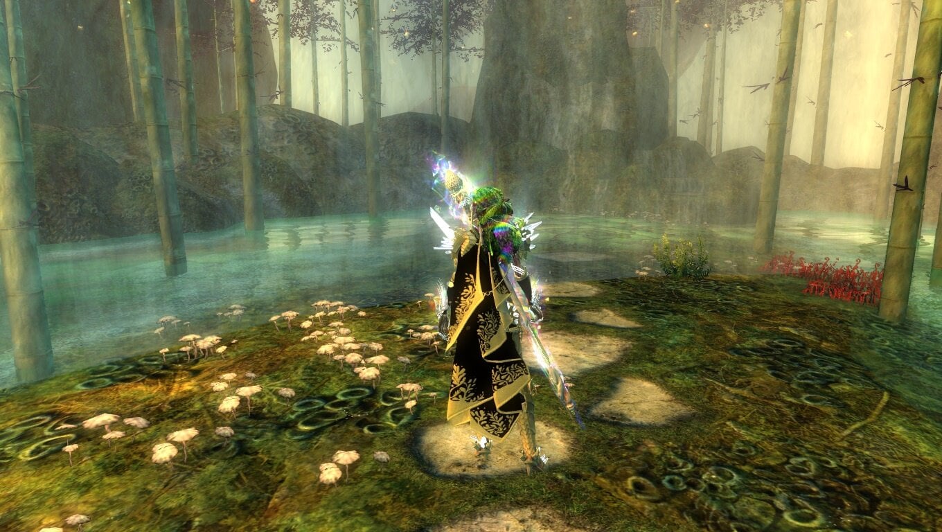 The Garden Of Dawn Waterfall is completely out of place. *GRAPHICAL BUG ...