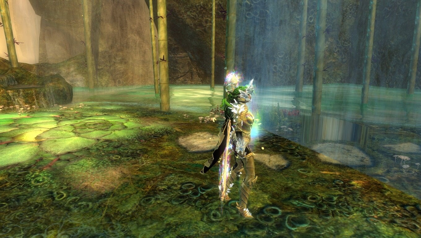 The Garden Of Dawn Waterfall is completely out of place. *GRAPHICAL BUG ...