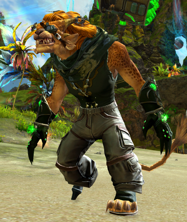 Seaside Scholar Tank Top heavy clipping on male charr. - Bugs: Game ...