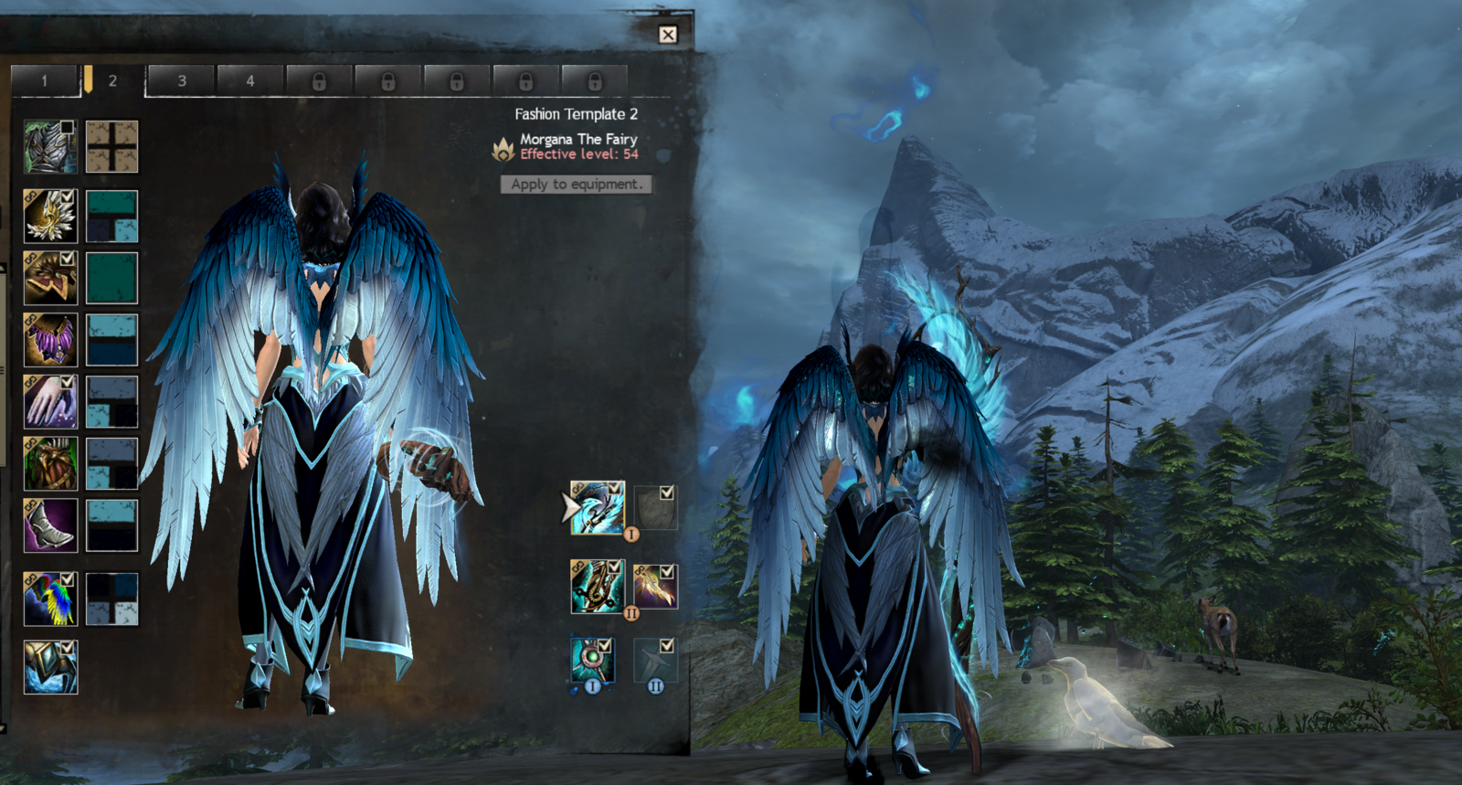 Raven Embodiment Back - Fashion Week: GWAMM - Guild Wars 2 Forums