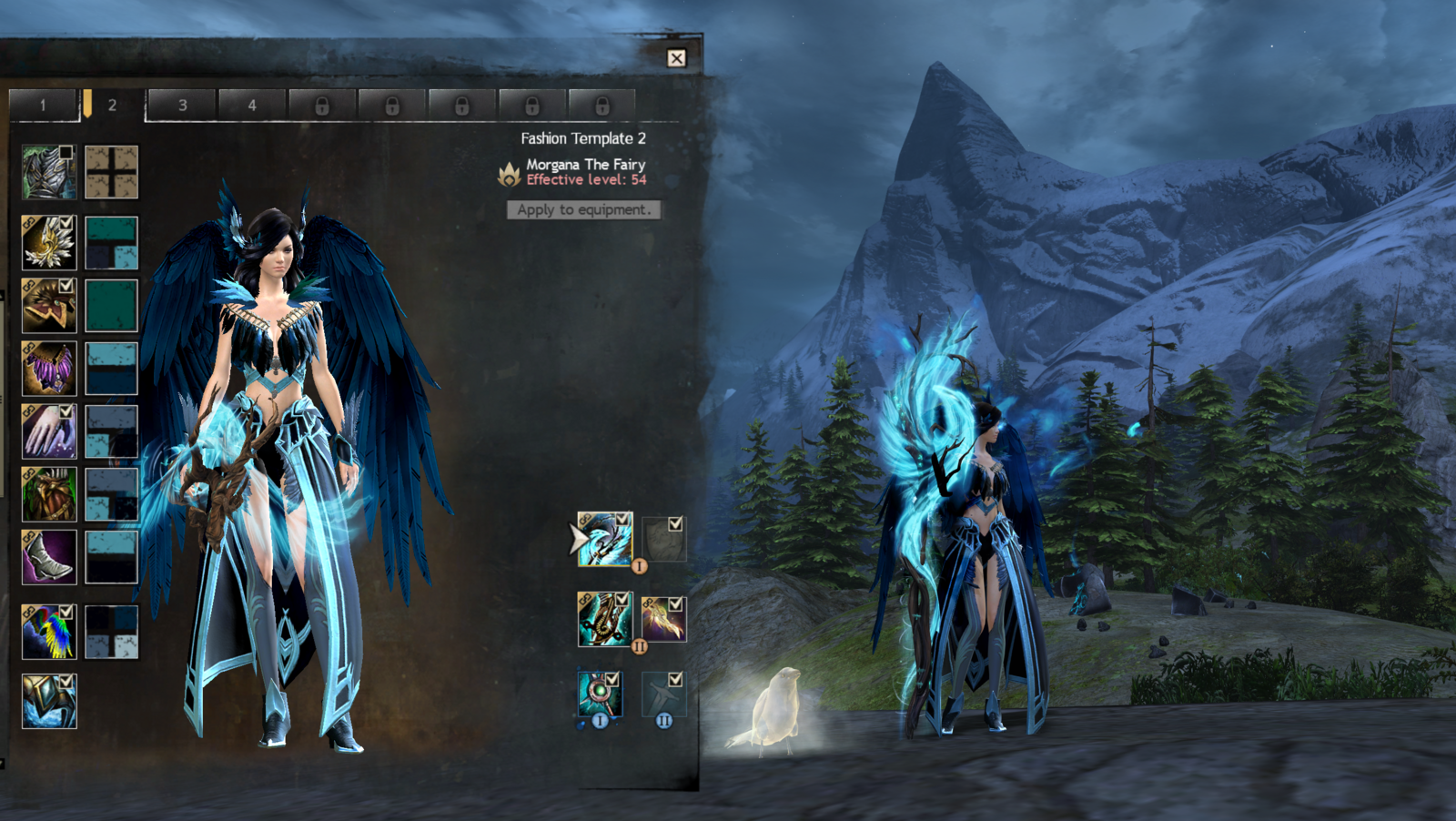 Raven Embodiment Front - Fashion Week: GWAMM - Guild Wars 2 Forums