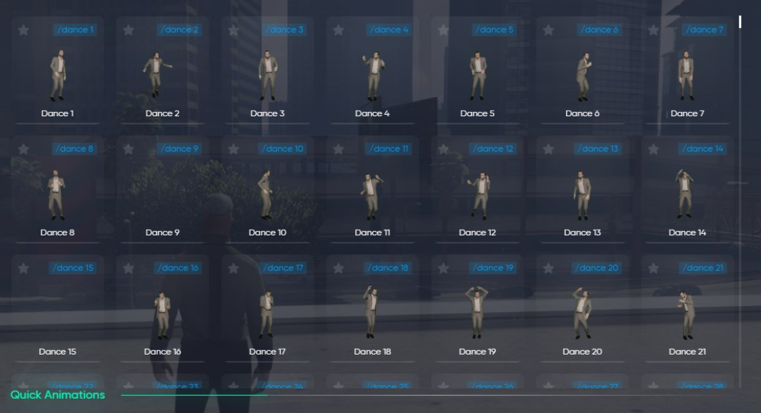 Implement a user interface to run animation commands - Core Game ...