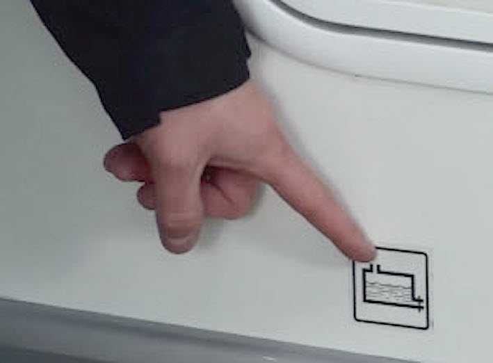Open/close sticker for wastewater valve? - Motorhome Matters - Out ...