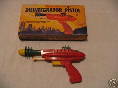 Pyrotomic Disintegrator Pistol - SPACE GUNS - Alphadrome | Home of the ...