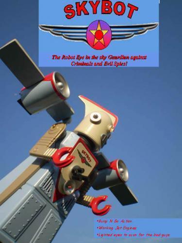 Skybot! Robot Eye In The Sky - Laserman - Alphadrome | Home of the ...
