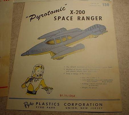 1952 - X-100 Space Scout, X-200 Space Ranger, X-300 Space Cruiser by ...