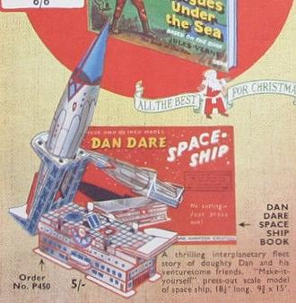 1955 - Dan Dare Space Ship Book by J. Randall - ROBOT & SPACE TOY ...