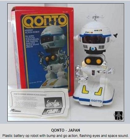 1980 - Qonto by Bandai - ROBOT & SPACE TOY TIMELINE - Alphadrome | Home ...