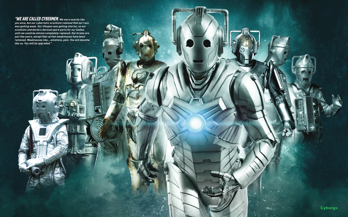 My Cyberman figure from Tomb of the Cybermen - ROBOT TALK - Alphadrome ...