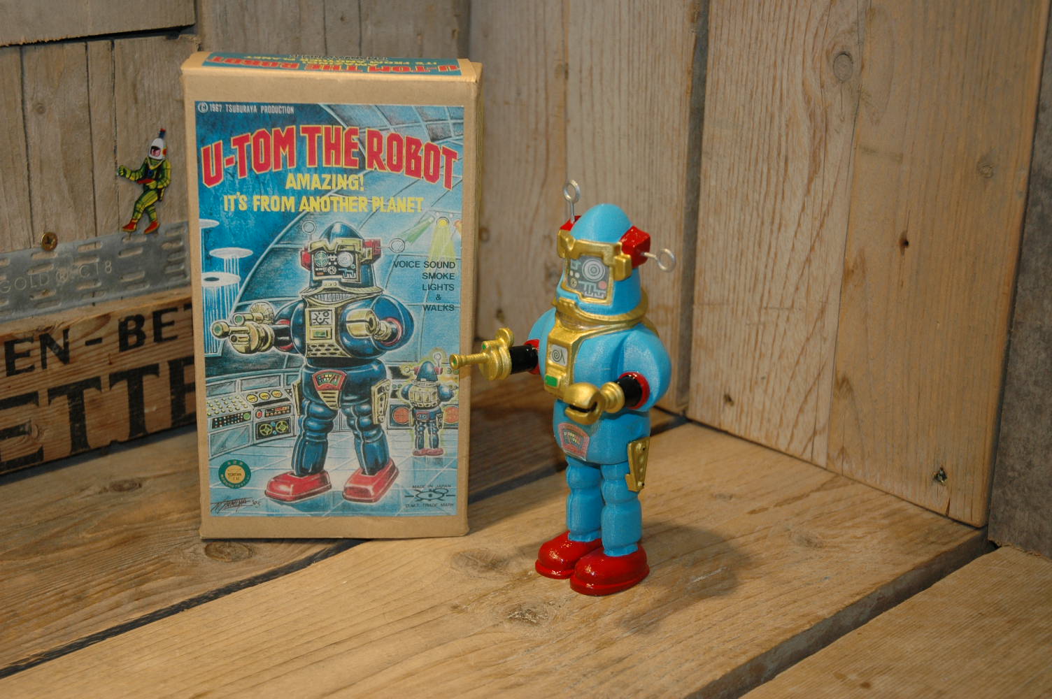 U-TOM the Robot... Amazing !.. Its from Another Planet.. - 3D PRINTED ...