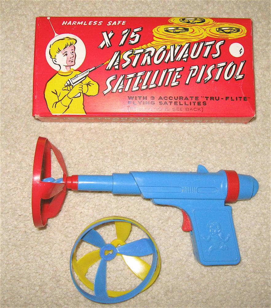 X15 Astronauts Satellite Pistol - SPACE GUNS - Alphadrome | Home of the ...