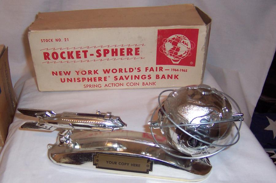 1961 Unisphere Banks - ROBOT & SPACE TOY TIMELINE - Alphadrome | Home ...