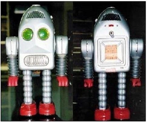 1968 - Thunder Robot (Silver) by Asakusa - ROBOT & SPACE TOY TIMELINE ...
