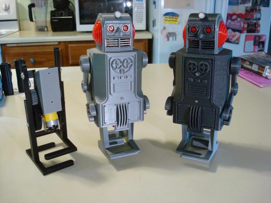 Type 1 Walking Robot - 3D PRINTED ROBOTS - Alphadrome | Home of the ...