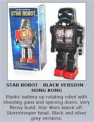 1979 - Star Robot (Hong Kong) by - ROBOT & SPACE TOY TIMELINE ...
