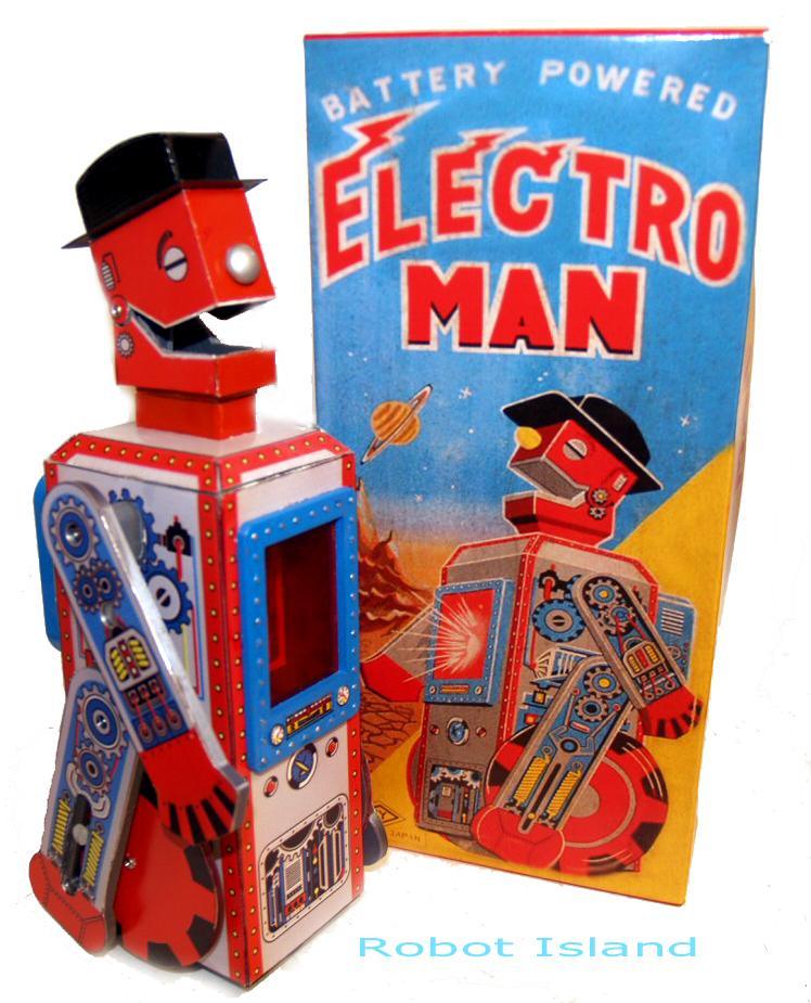 Robot Island Electro Man 3D Printed Robot - 3D PRINTED ROBOTS ...