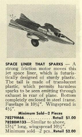 Space Liner that Sparks by Marx, 1954 - ROBOT TALK - Alphadrome | Home ...