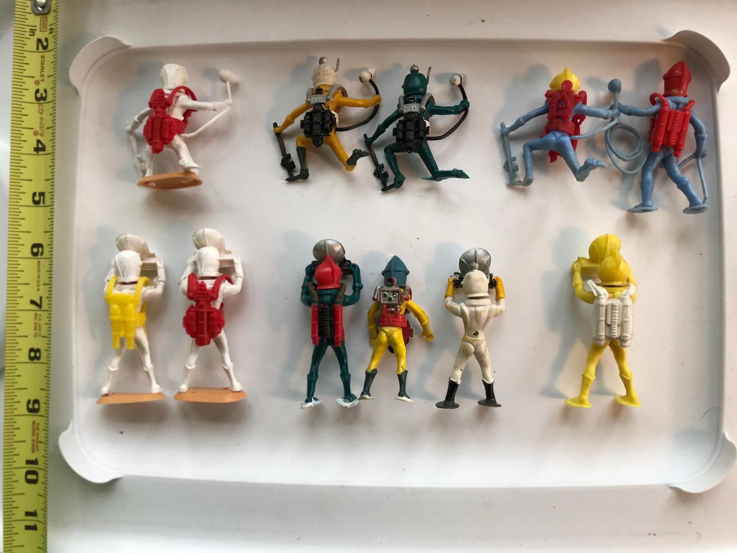 Plug Head "Swoppet Style" Spacemen by Cherilea & Unknowns - SPACE ...