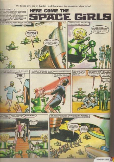 Comic Robots - ROBOT & SPACE ART - Alphadrome | Home of the Robots ...