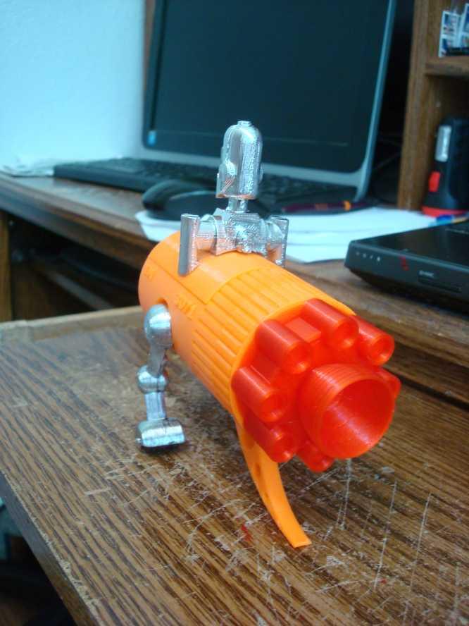 Buck Rogers Sky Torpedo Robot project. - 3D PRINTED ROBOTS - Alphadrome ...