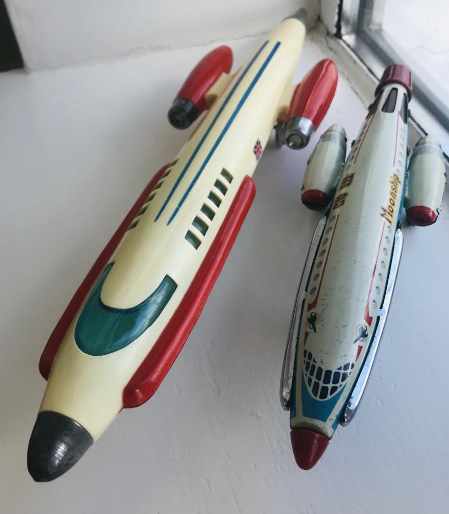 Recent pick ups: Zemo Zeroid, Moonship, Red Man saucer, Pink Robot with ...