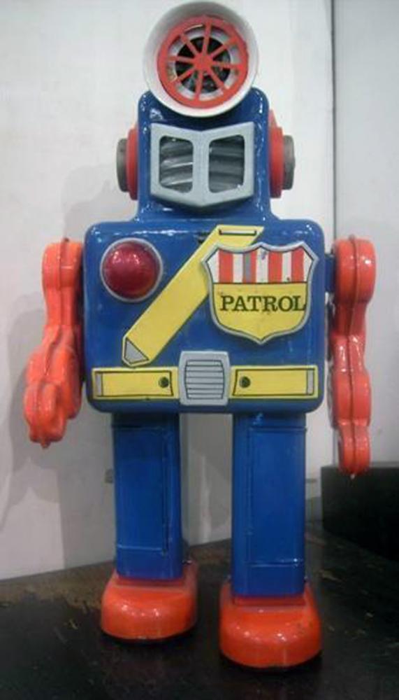 Patrol Robot by Yonezawa - 3D Aided Conversion - 3D PRINTED ROBOTS ...