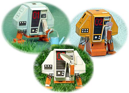 Silent running robots 2021 - PAPER CRAFT ROBOTS - Alphadrome | Home of ...