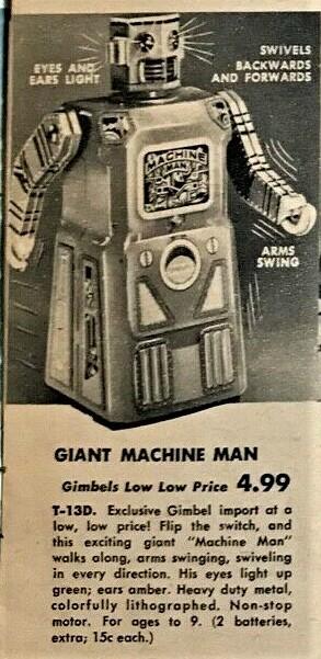 Machine Man 1960 Newspaper ad - CATALOGS - Alphadrome | Home of the ...