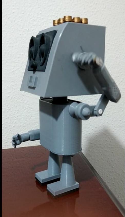 Goofy's Mechanical Wizard - 3D PRINTED ROBOTS - Alphadrome | Home of ...