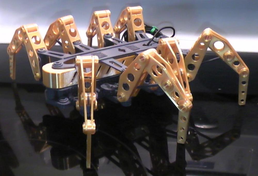 8 legs, Octo-bot robot you can build. - 3D PRINTED ROBOTS - Alphadrome ...