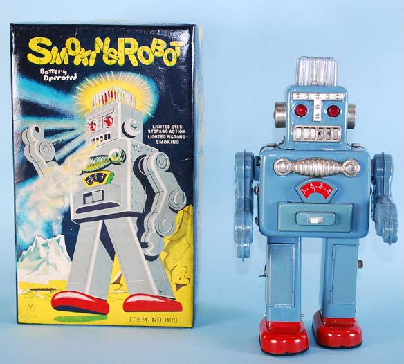 Smoking Robot/Spaceman Boxes - ROBOT TALK - Alphadrome | Home of the ...