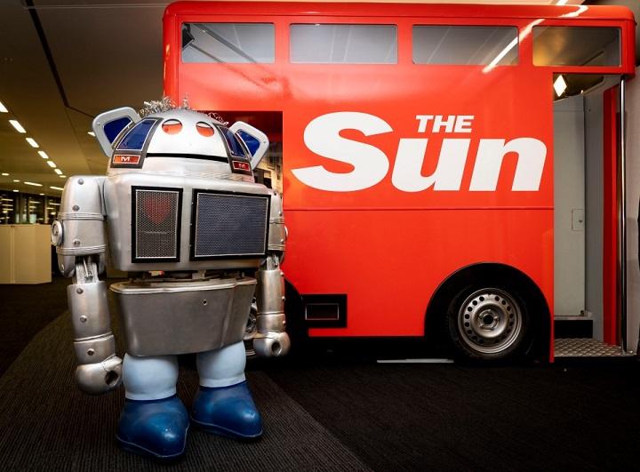 Metal Mickey saved from the scrapheap by the Sun - ROBOT TALK ...