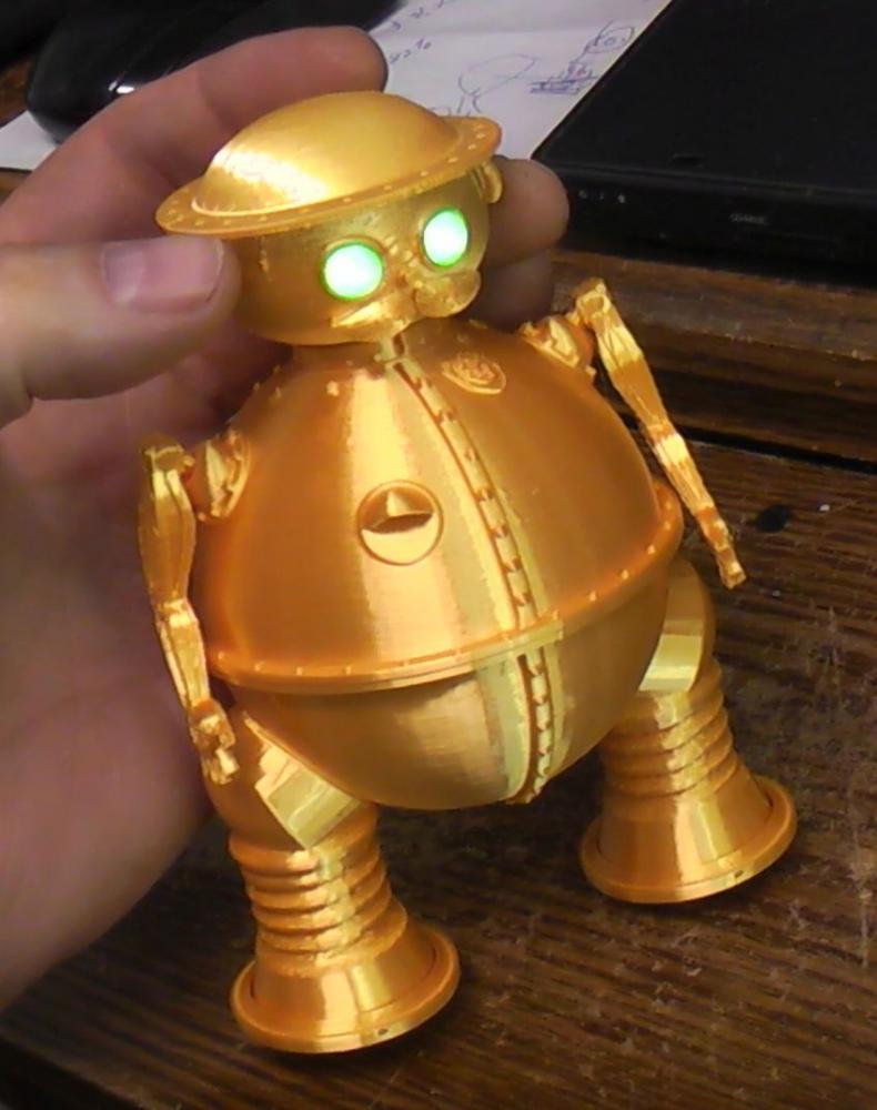 3d printed walking Tik-Tok robot. - 3D PRINTED ROBOTS - Alphadrome ...