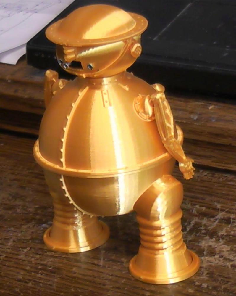 3d printed walking Tik-Tok robot. - 3D PRINTED ROBOTS - Alphadrome ...