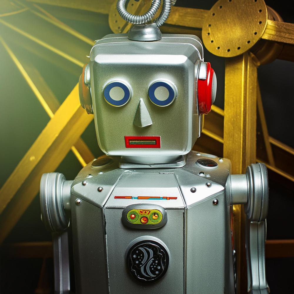 Robot illustration run through AI - ROBOT TALK - Alphadrome | Home of ...
