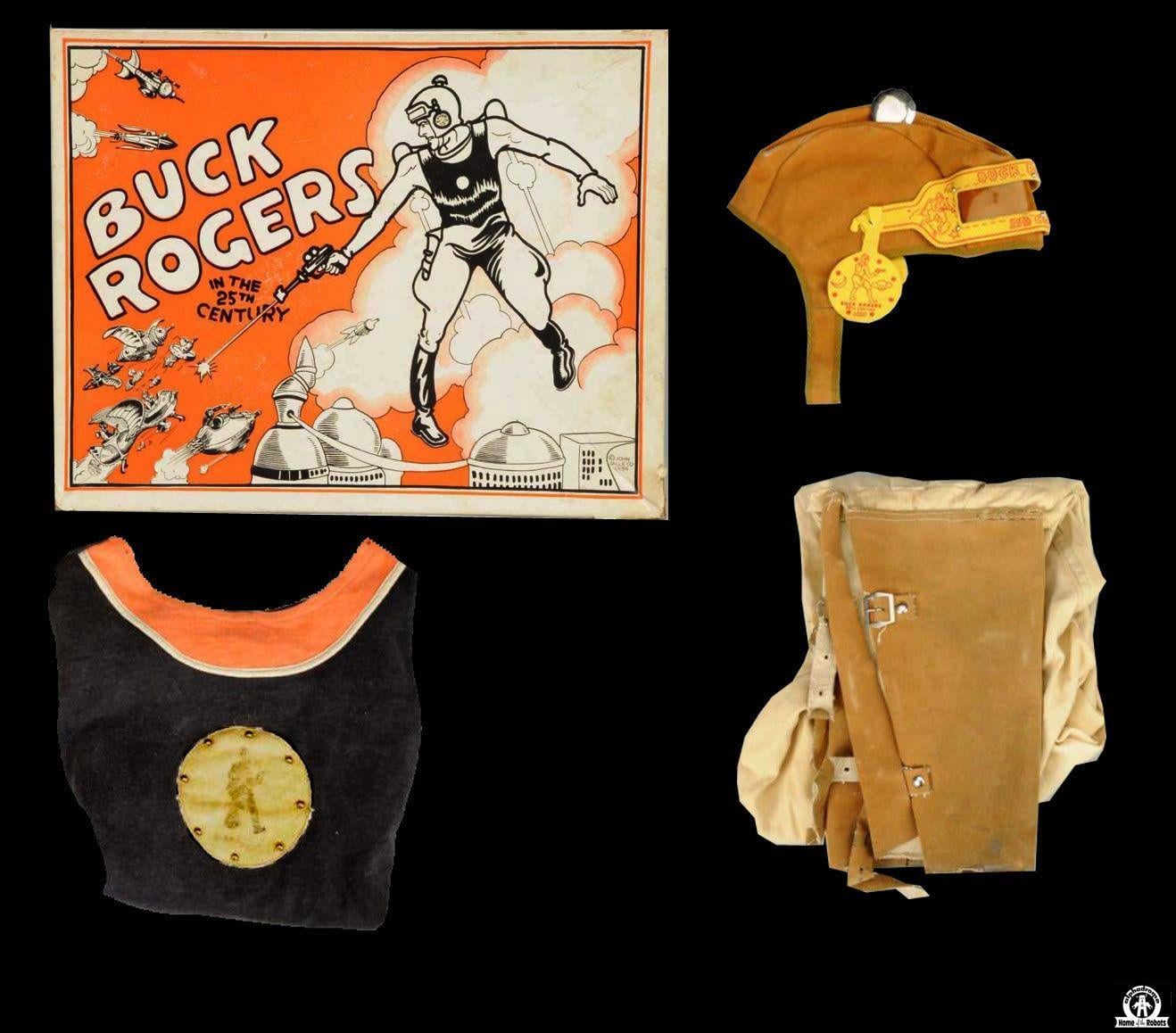 BUCK ROGERS PLAY OUTFIT - SACKMAN BROTHERS - USA - Toy Database ...