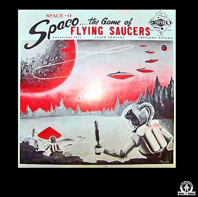 SPACO ...THE GAME OF FLYING SAUCERS - SPACO.CO GAMES - USA - Toy ...