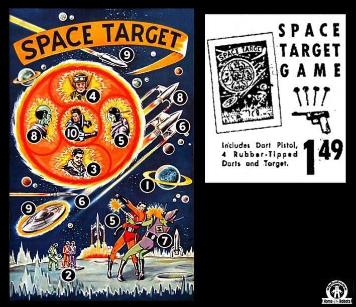 SPACE TARGET GAME - WYANDOTTE - USA - Toy Database - Alphadrome | Home ...