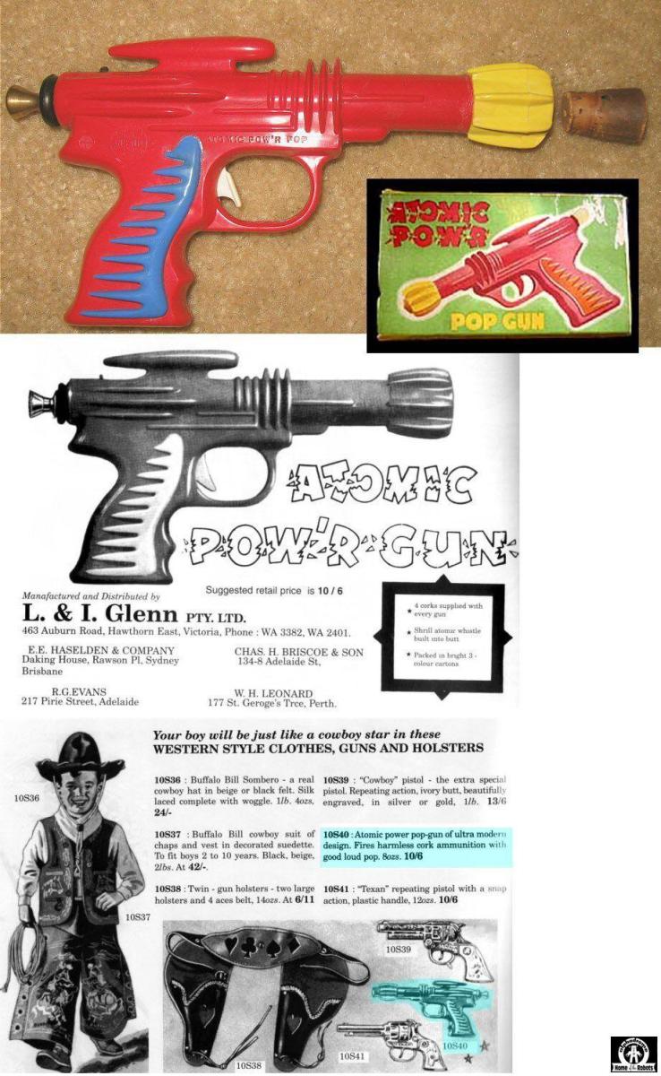 ATOMIC POW'R POP GUN - GLENN - AUSTRALIA - Toy Database - Alphadrome ...
