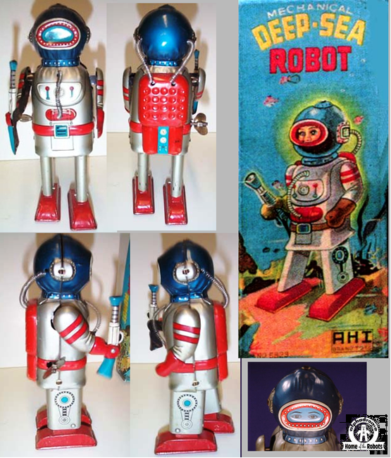 DEEP-SEA ROBOT - AHI - JAPAN - Toy Database - Alphadrome | Home of the ...