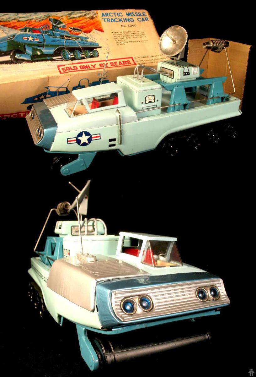 ARCTIC MISSILE TRACKING STATION - BANDAI FOR SEARS - JAPAN - Toy ...