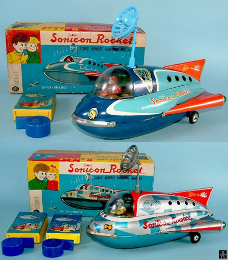 SONICON ROCKET - MASUDAYA - JAPAN - Toy Database - Alphadrome | Home of ...