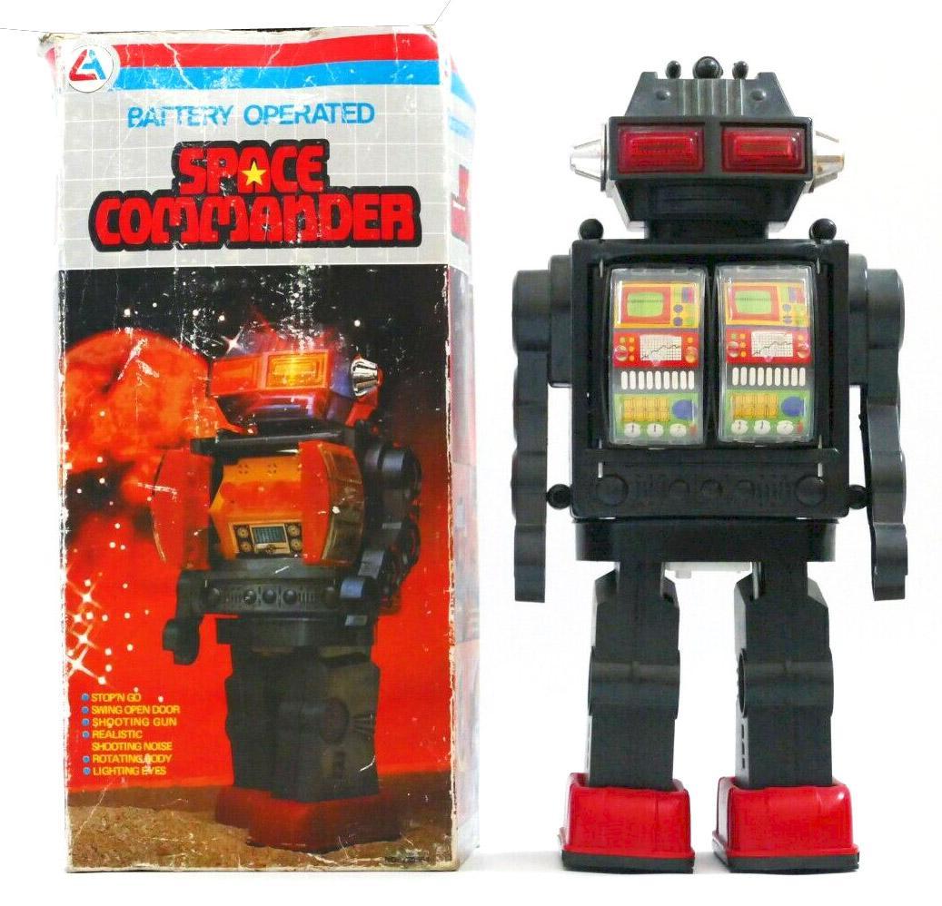 SPACE COMMANDER ROBOT - AMICO - HONG KONG - Toy Database - Alphadrome ...