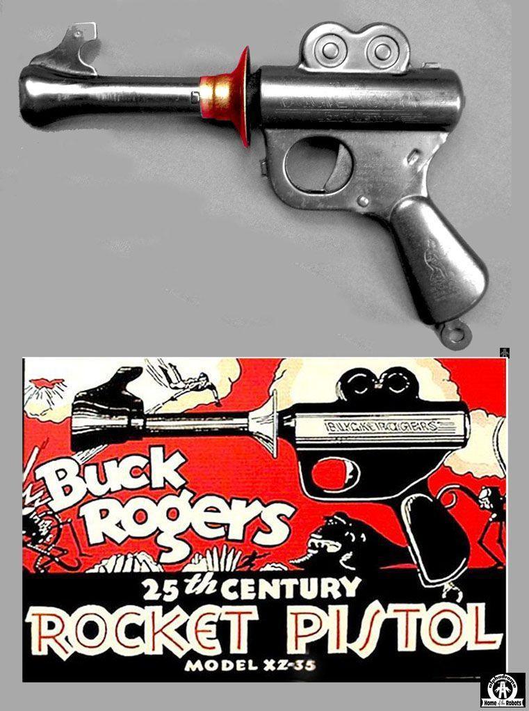 BUCK ROGERS XZ-35 "WILMA" ROCKET PISTOL - DAISY MFG - USA - Toy ...