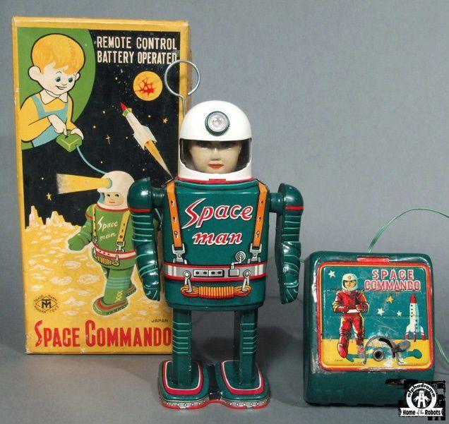 SPACE COMMANDO, GREEN VERSION - MASUDAYA - JAPAN - Toy Database ...