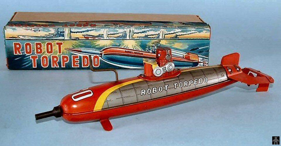 ROBOT TORPEDO - MARUSAN - JAPAN - Toy Database - Alphadrome | Home of ...