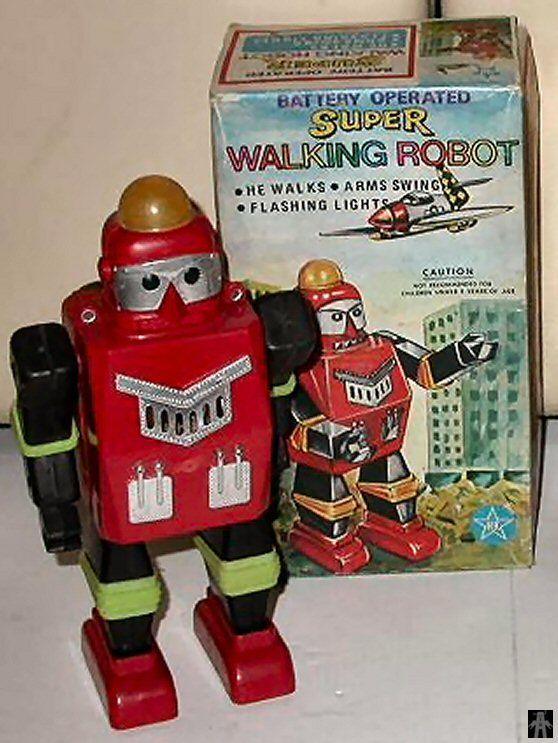 SUPER WALKING ROBOT - HK STAR - HONG KONG - Toy Database - Alphadrome ...