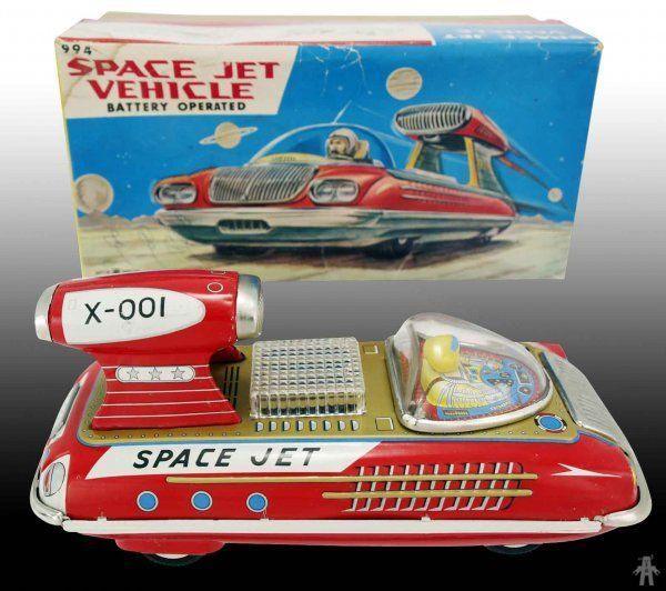 SPACE JET VEHICLE X-001 - BANADI - JAPAN - Toy Database - Alphadrome ...