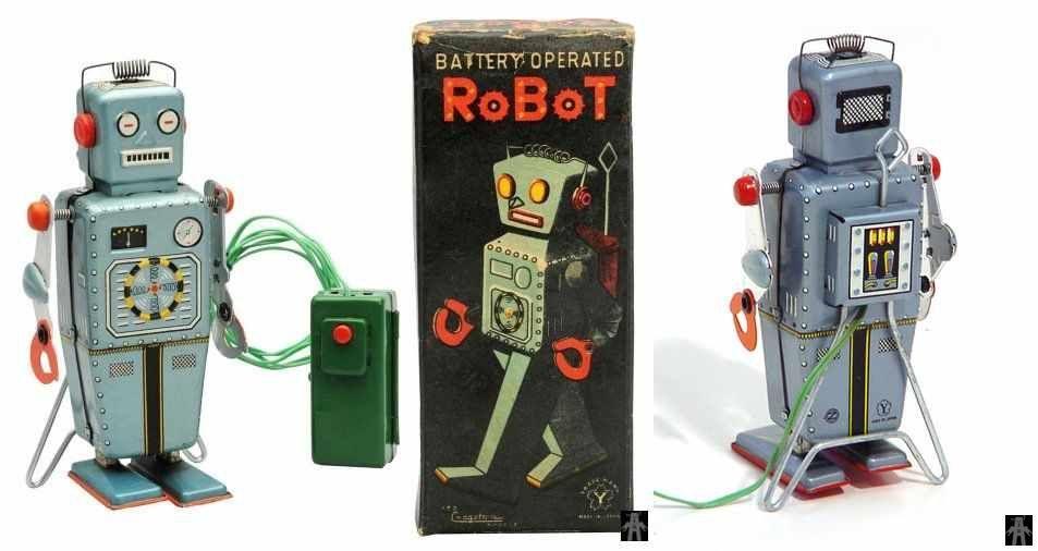 ROBOT (REMOTE CONTROL EASEL BACK ROBOT) - YONEZAWA - JAPAN - Toy ...